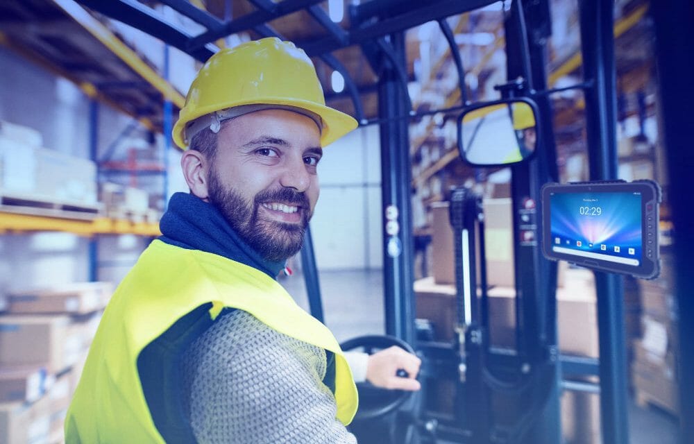 Rugged Tablets for Forklifts - Minno Rugged Tablets
